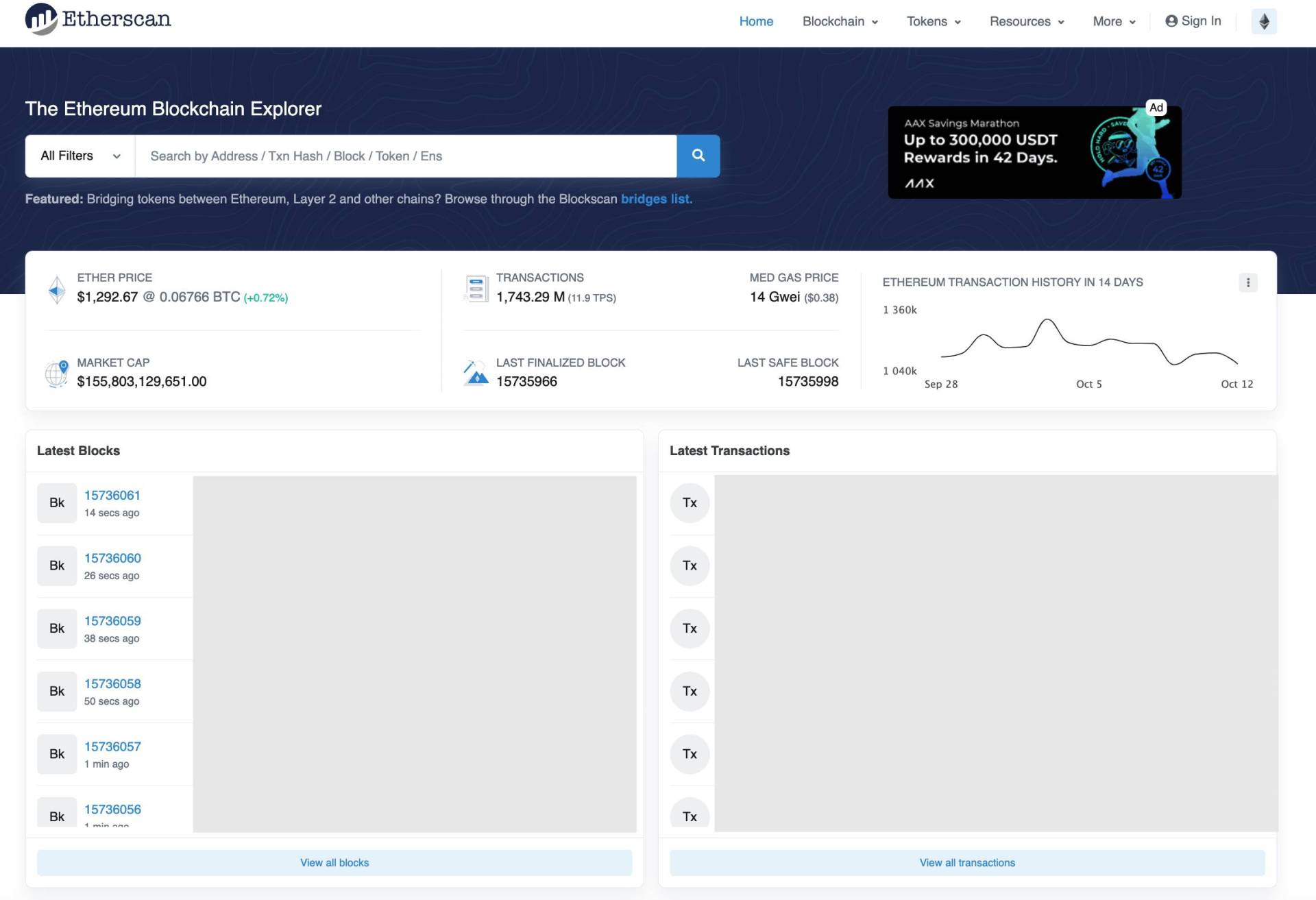 イーサスキャン(Etherscan)をまとめて解説｜画面の見方と便利な使い方 - HUBSTAR