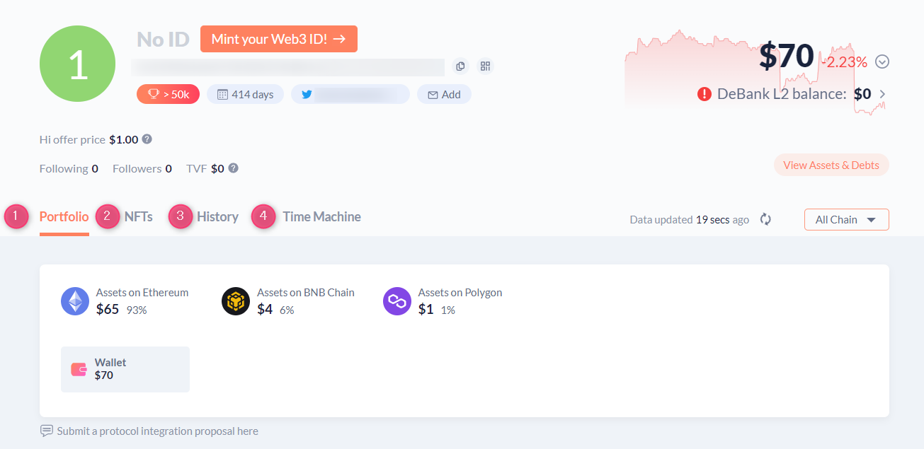 DeBankとは？始め方や使い方・利用するメリットを解説 - HUBSTAR