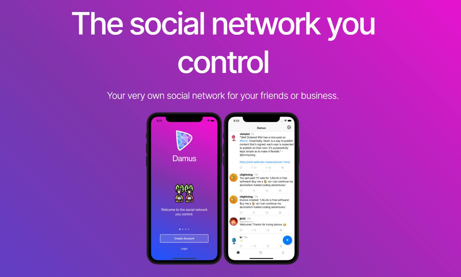 分散型SNSのDamus(ダムス)とは？特徴や始め方・登録方法を解説 - HUBSTAR