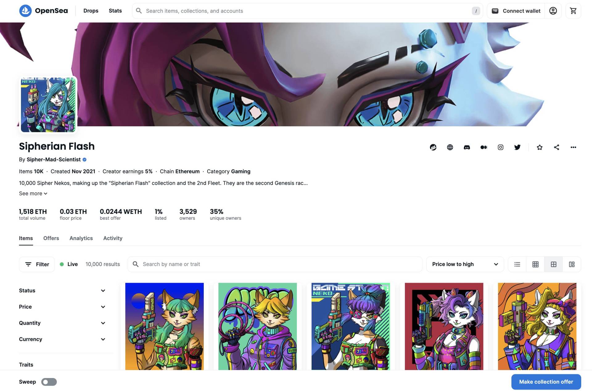 NFTゲーム「Sipher(サイファー)」とは？ 始め方と期待が集まる理由を解説 – Mediverse｜暗号資産（仮想通貨）の専門メディア